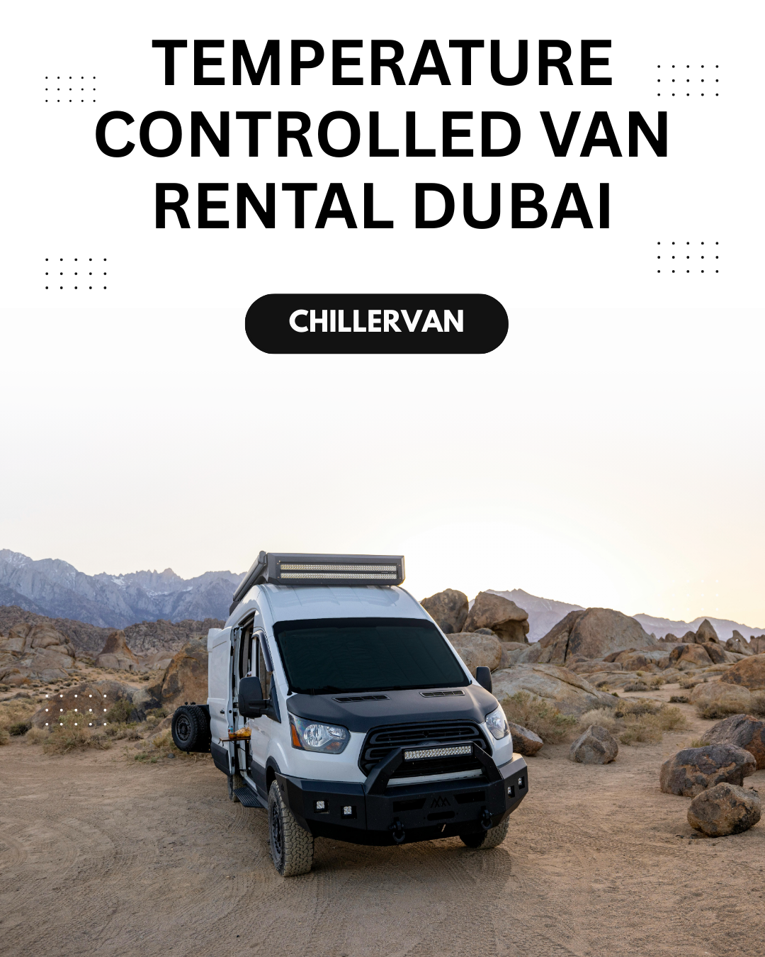 Temperature Controlled Van Rental Dubai – Reliable Refrigerated ...